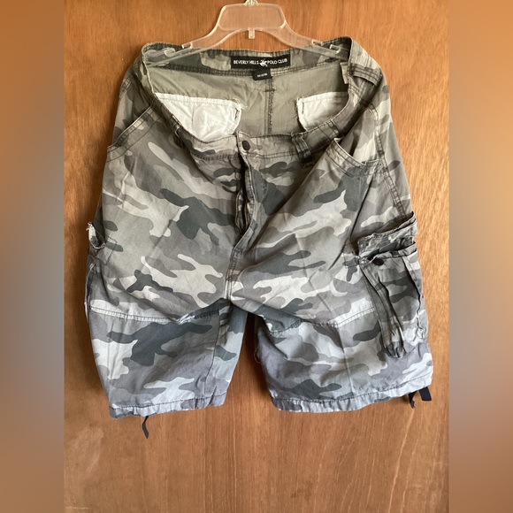 Beverly Hills Polo Club | Shorts | Bhpc Waist 36 Cargo Army Print ...